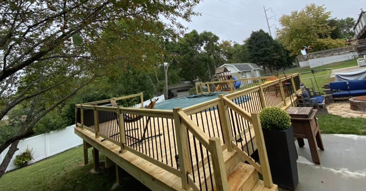 Get Your Exceptional Free Standing Deck In Omaha, NE